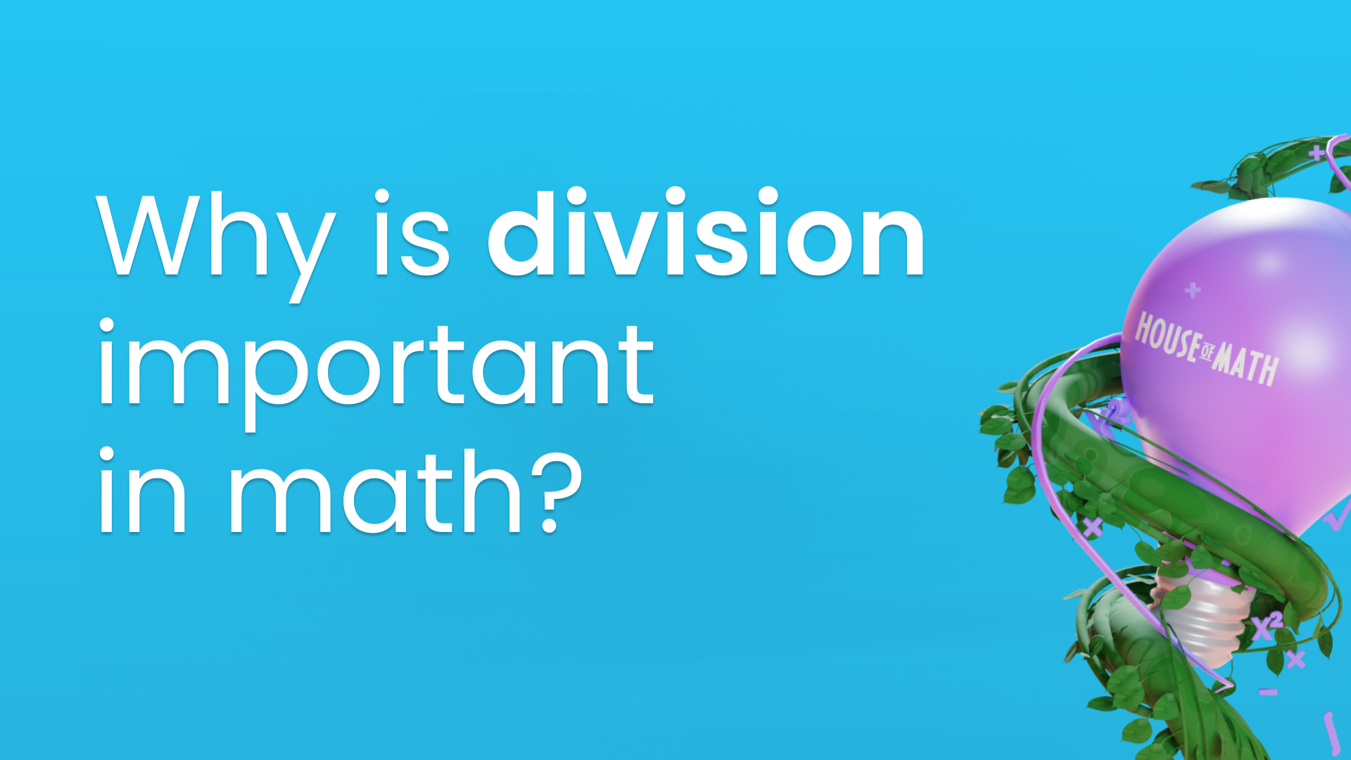Why Is Division Important In Math 