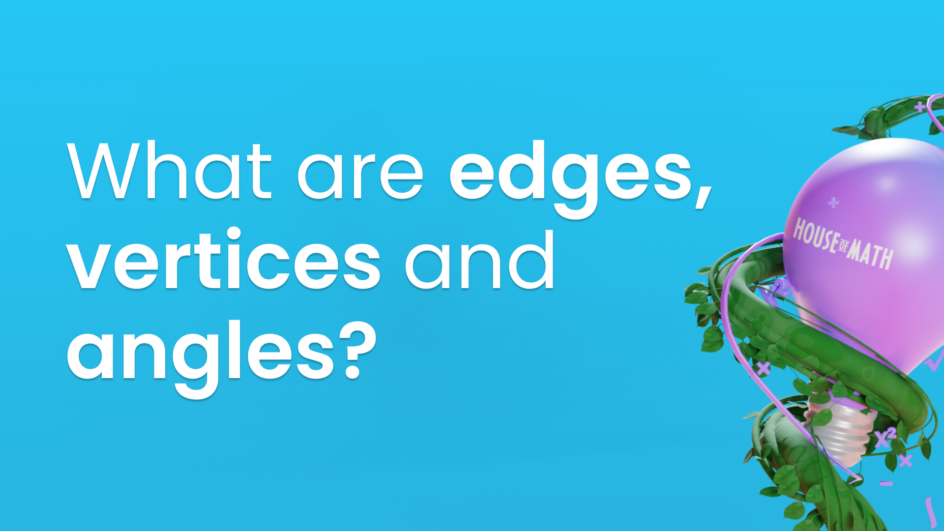 What Are Edges, Vertices and Angles?
